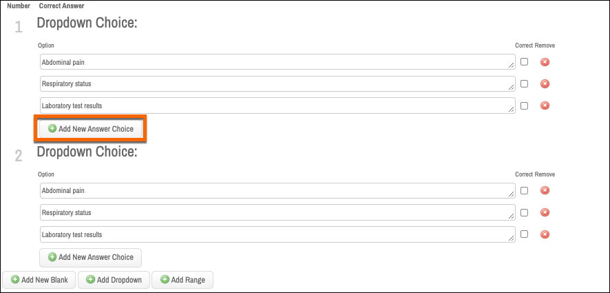 Create NCLEX (NGN) Cloze (Drop-Down) Items – ExamSoft