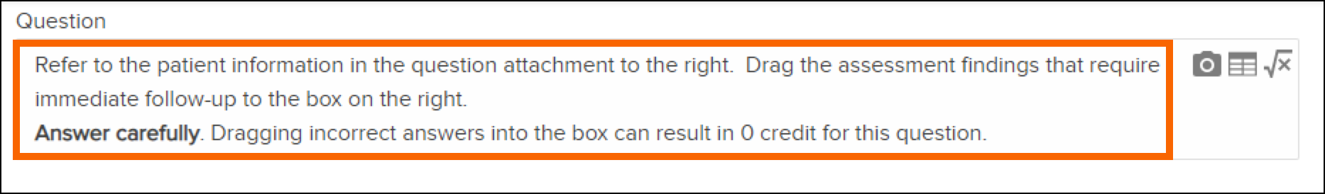 Create NCLEX (NGN) Extended Drag and Drop Items – ExamSoft