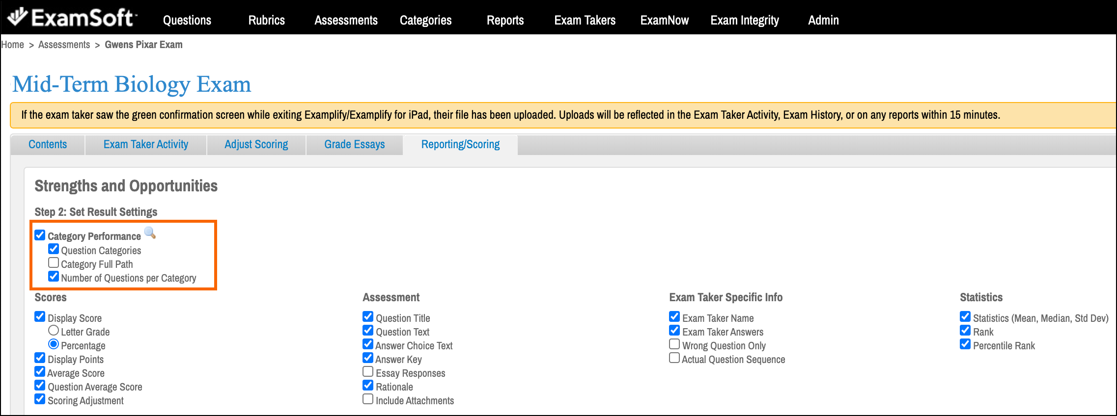 Legacy Portal: View the Strengths and Opportunities Report (S&O Report ...