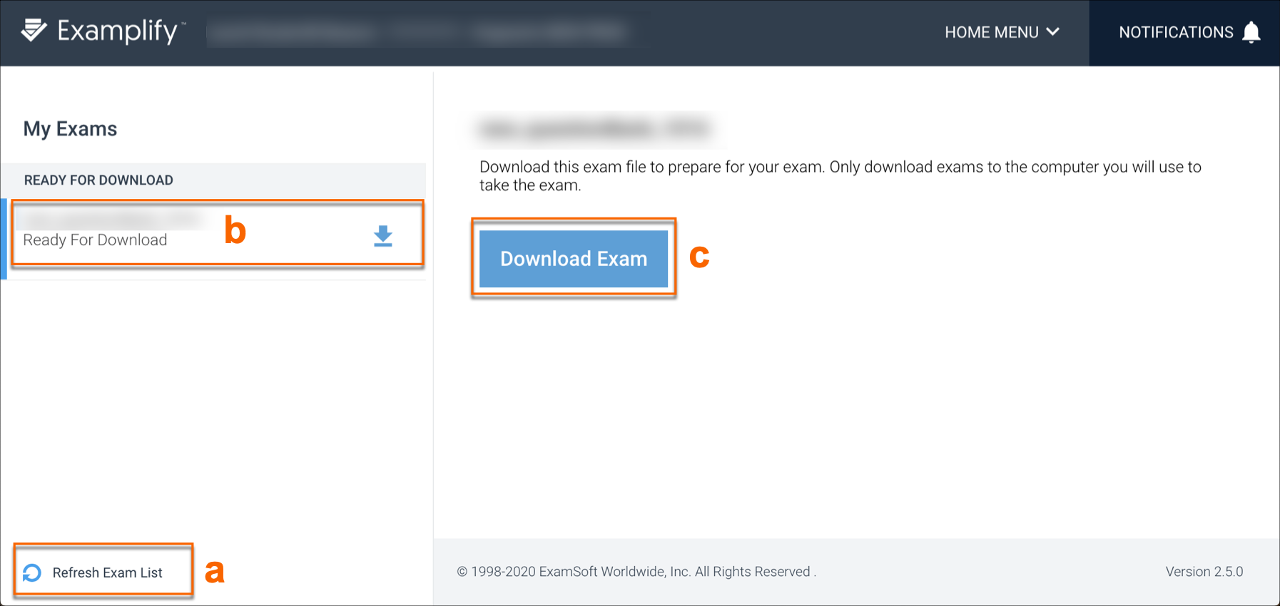 Examplify: Download or Remove Exams – ExamSoft