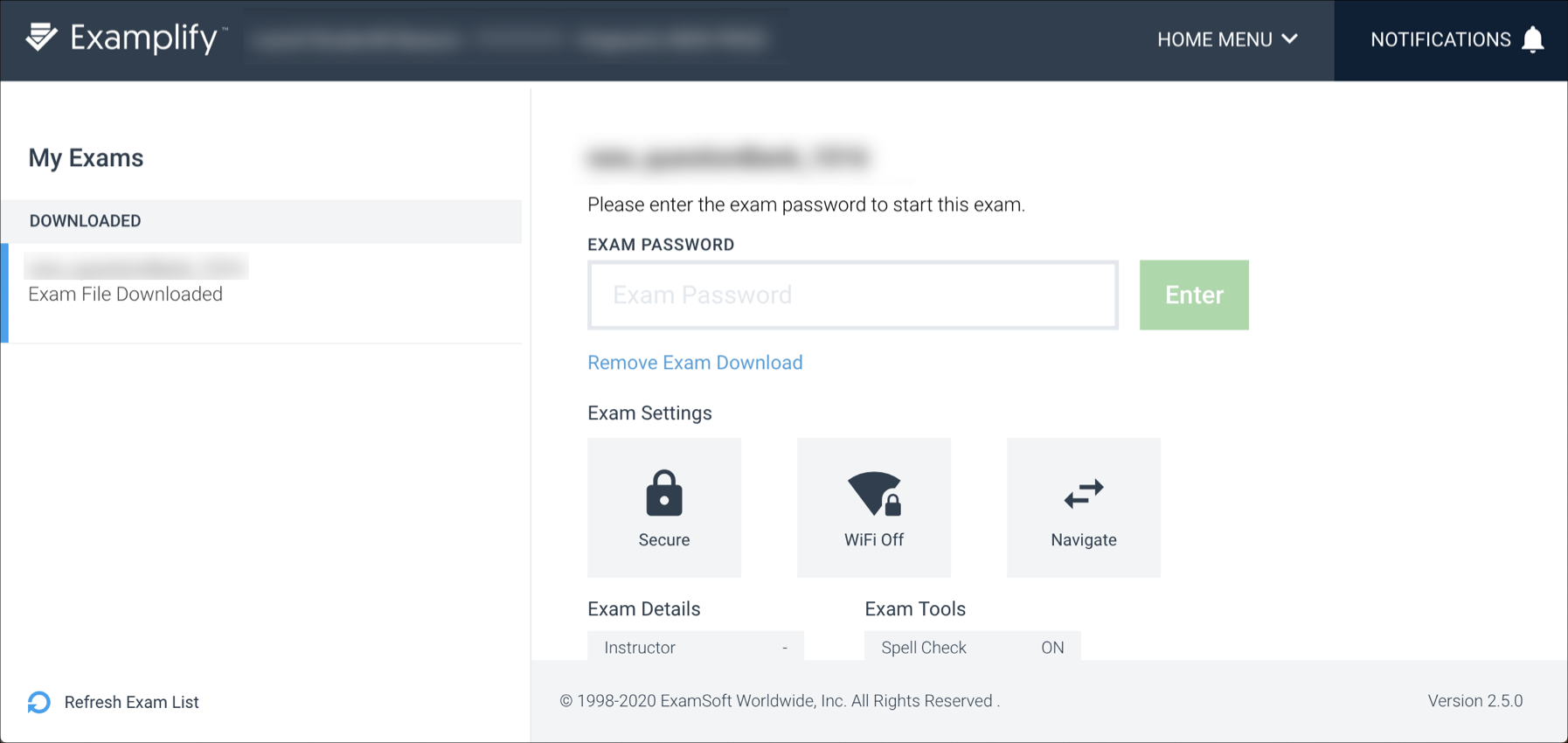 Examplify: Download or Remove Exams – ExamSoft