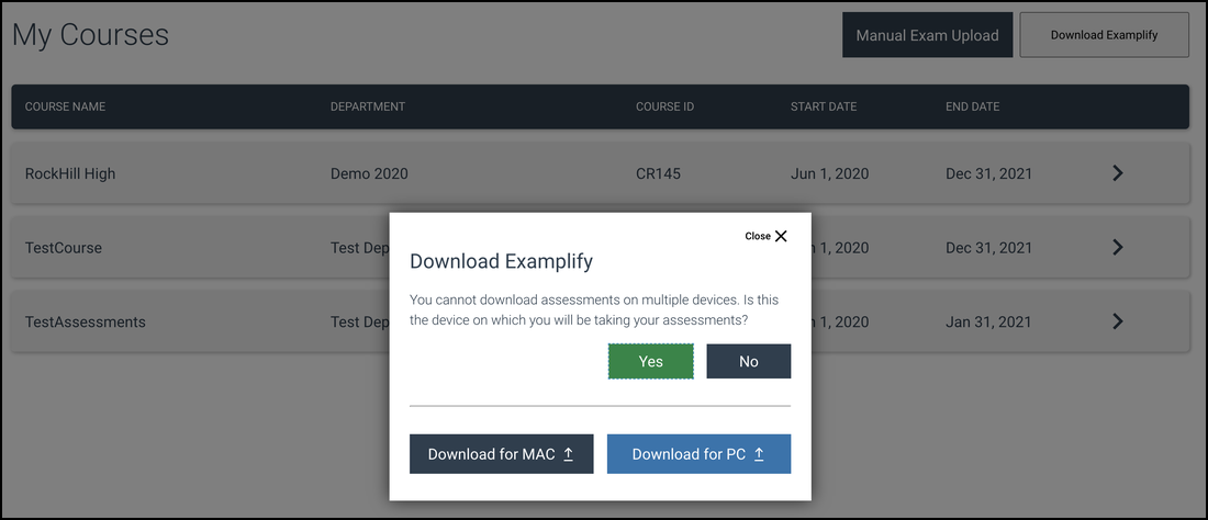Enterprise Portal: Exam-Taker Portal – ExamSoft