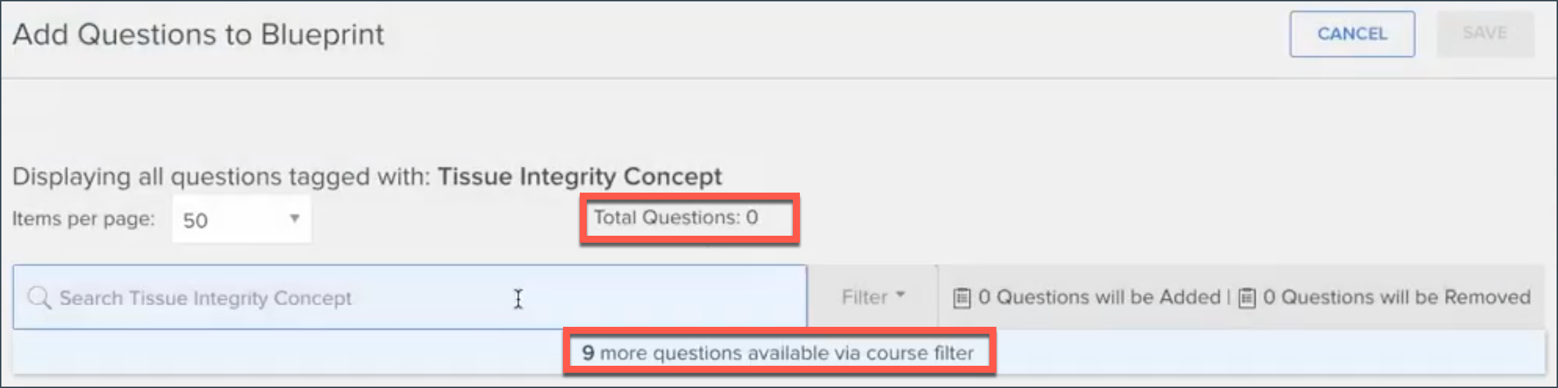 Enterprise Portal: Search for Questions in your Courses – ExamSoft