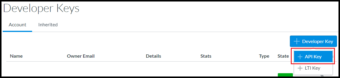 Enterprise Portal: Set Up Your Canvas Integration with Developer Keys ...