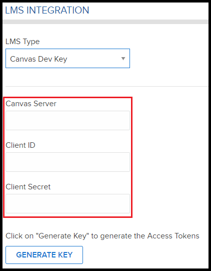 Enterprise Portal: Set Up Your Canvas Integration with Developer Keys ...