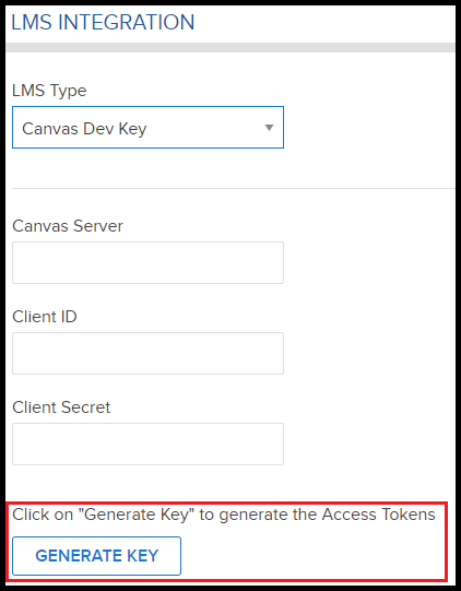 Enterprise Portal: Set Up Your Canvas Integration with Developer Keys ...