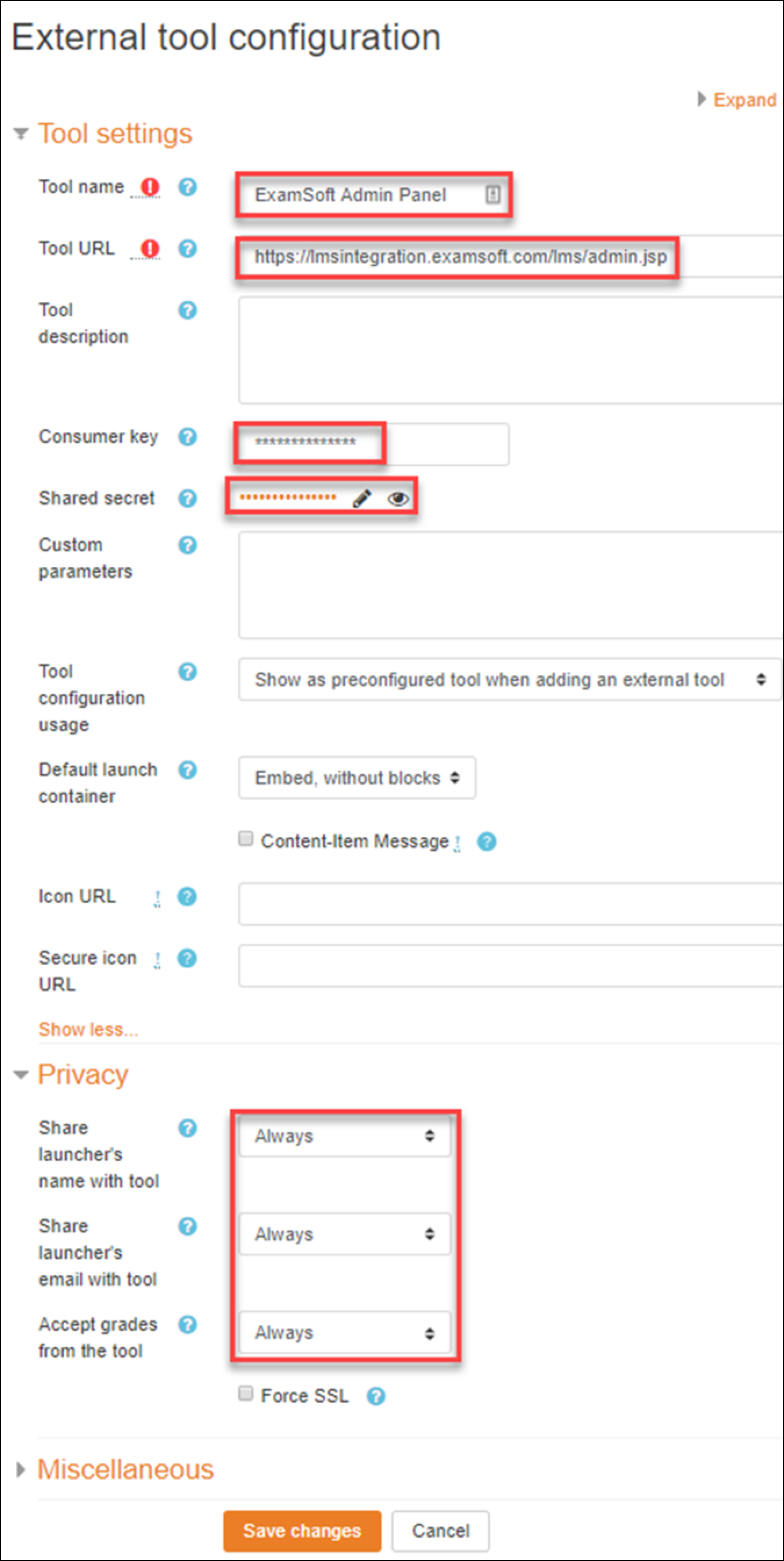 Legacy Portal: Set Up Your Moodle Integration – ExamSoft