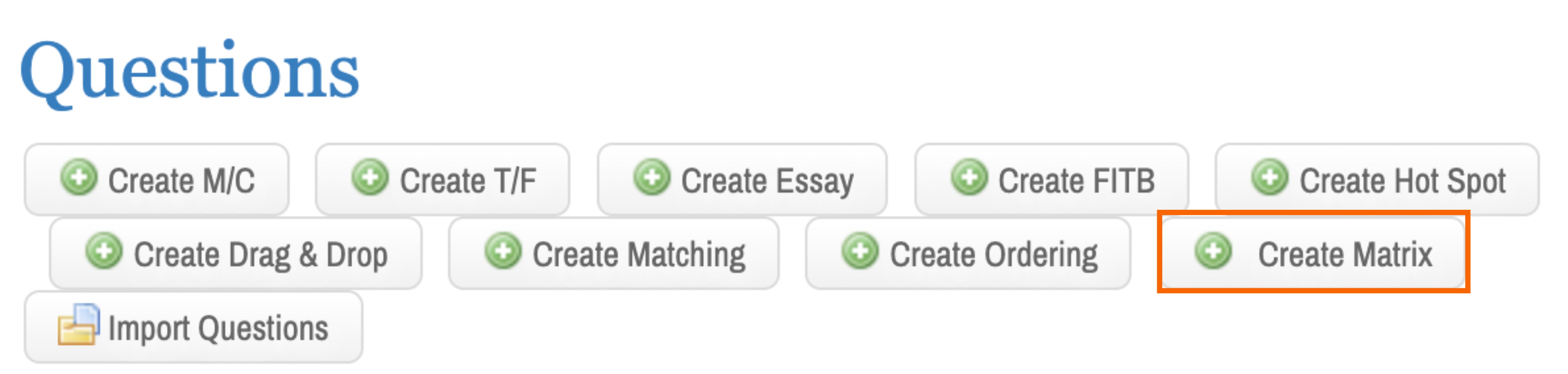 Legacy Portal: Tips for Matrix Questions – ExamSoft