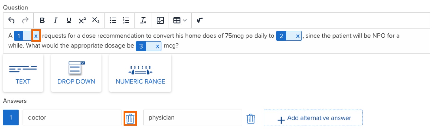 Enterprise Portal: Tips for Fill in the Blank Questions – ExamSoft