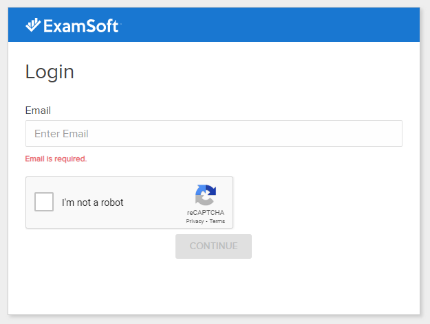 Enterprise Portal: Reset Your Account Password – ExamSoft