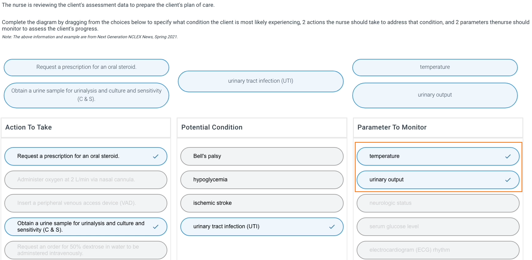 Examplify: Answer a Bowtie Question – ExamSoft