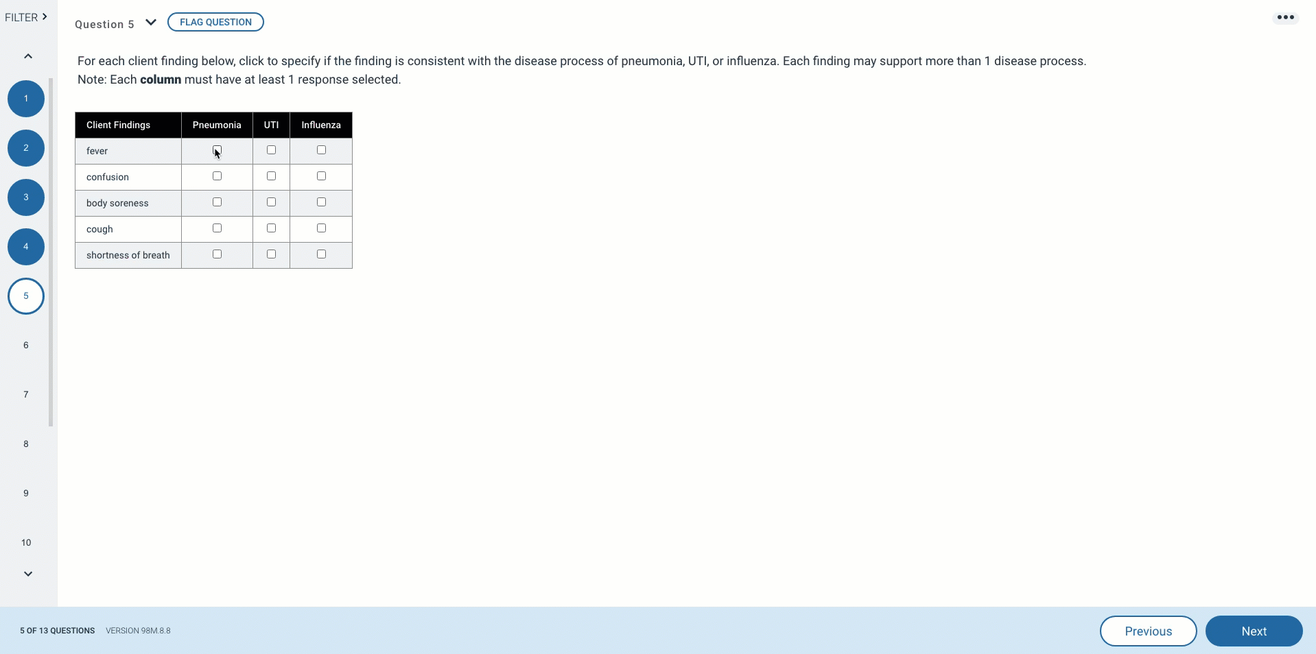 Enterprise Portal: Tips for Matrix Questions – ExamSoft